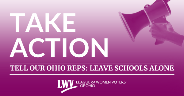 Tell Ohio lawmakers: Leave our schools alone